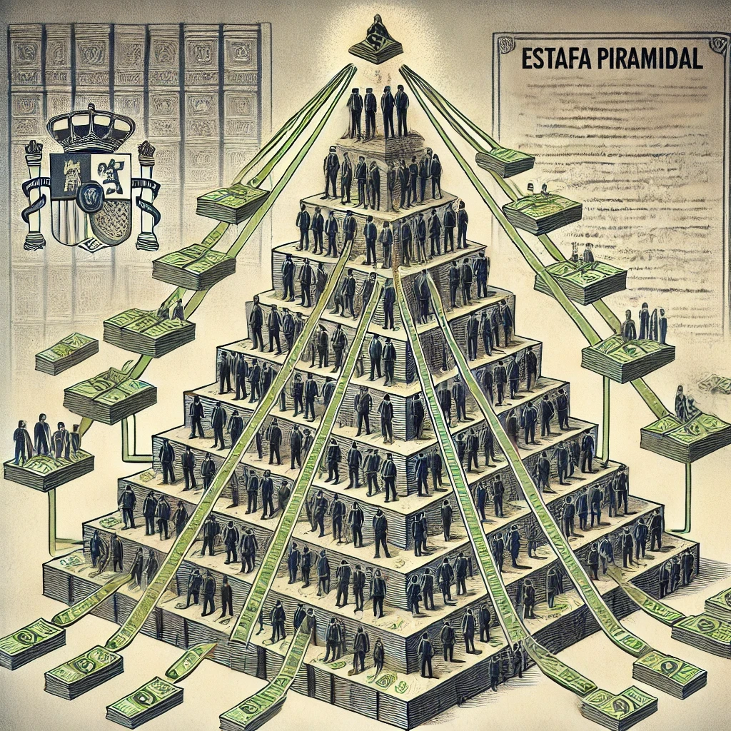 Las estafas piramidales.